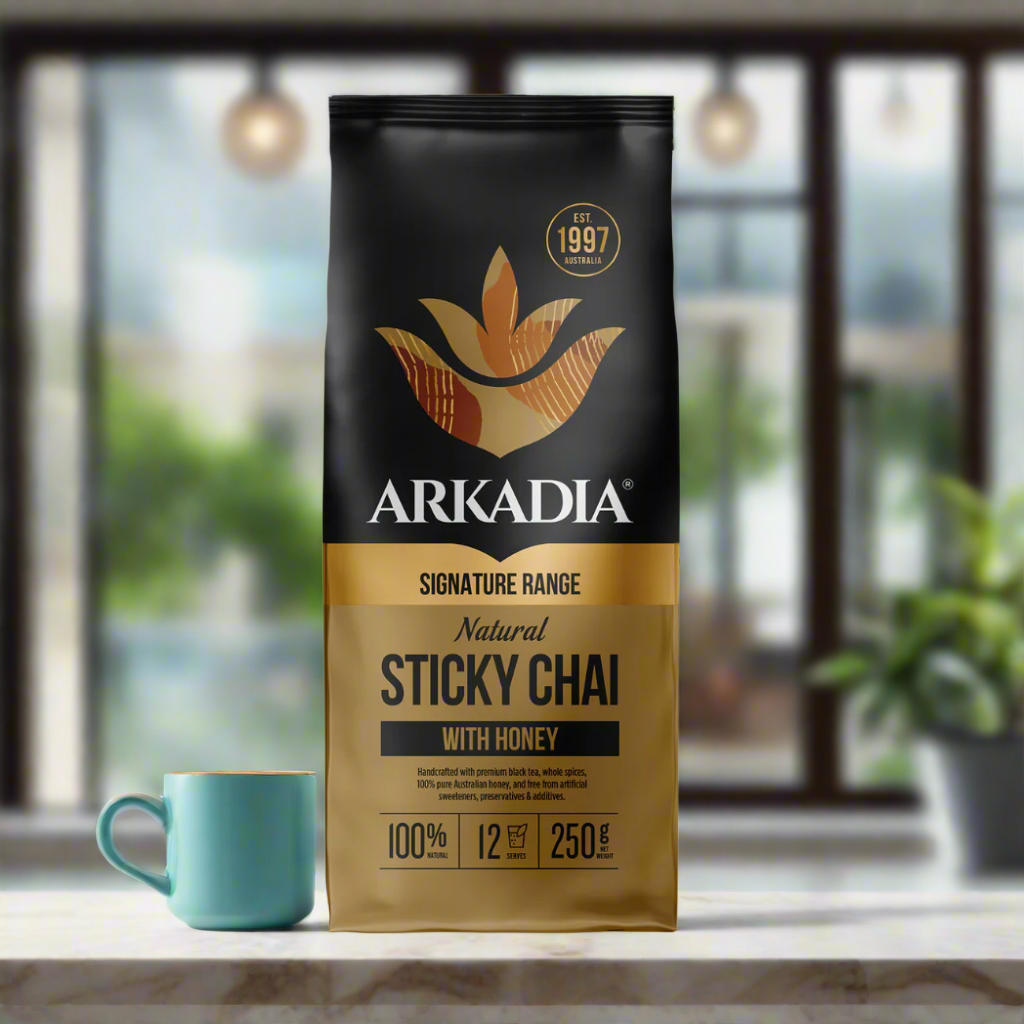 A natural Sticky Chai Tea that offers luxury for your menu.Gluten Free ...